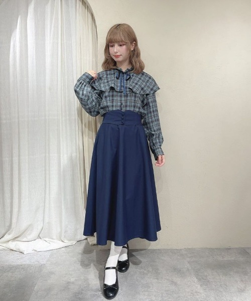 F i.n.t（フィント） スカート 「3サイズ展開」コルセットベルト2way