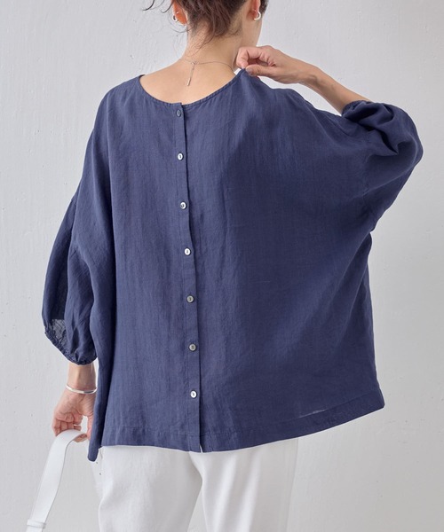 Yahoo!オークション - 「BEARDSLEY」 ドルマンスリーブブラウス FREE ...