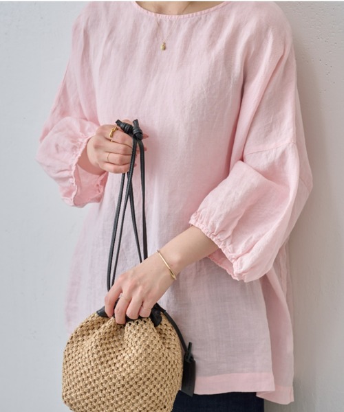 Yahoo!オークション - 「BEARDSLEY」 ドルマンスリーブブラウス FREE ...