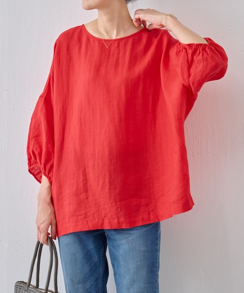 Yahoo!オークション - 「BEARDSLEY」 ドルマンスリーブブラウス FREE ...