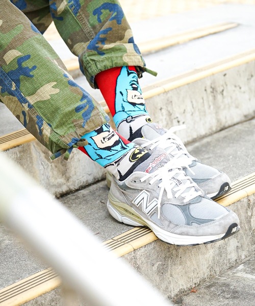 メンズ 靴下 「STANCE/スタンス」BATMAN COMIC バットマンコラボレーションモデルソックス : 69415698 ...