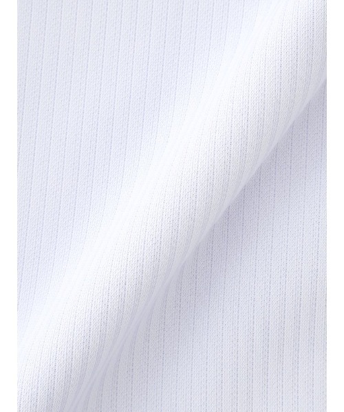 Perfect Suit FActory フォーマル シャツ 「冷感/完全ノーアイロン」長袖アイシャツ「アイスセンサー」ドビー ホワイト ...