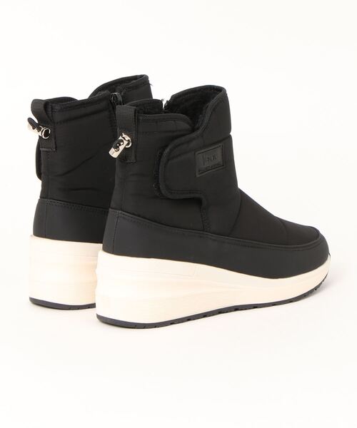 Yahoo!オークション - 「EDWIN」 ショートブーツ 23.5cm ブラック レデ...