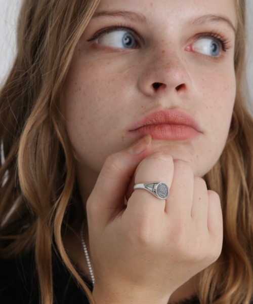 AVIREX 指輪 リング 「AVIREX by J.H.M CO.，LTD.」”VARSITY” SIGNATURE RING メンズ レディース : ZOZOTOWN Yahoo!店 ...