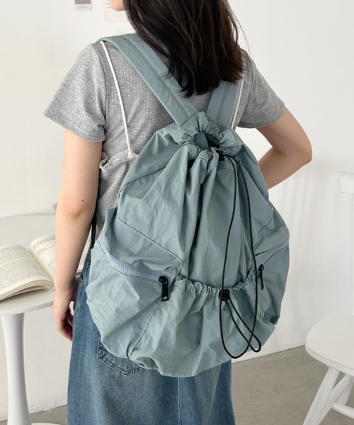 CLEA デイバック リュック 「5色展開」ドローストリング大容量リュック レディース : ZOZOTOWN Yahoo!店 - 通販 - Yahoo!ショッピング