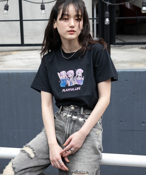 RAGEBLUE tシャツ 「火曜び/TUESDAY」コラボプリントTシャツ レディース : ZOZOTOWN Yahoo!店 - 通販 - Yahoo!ショッピング