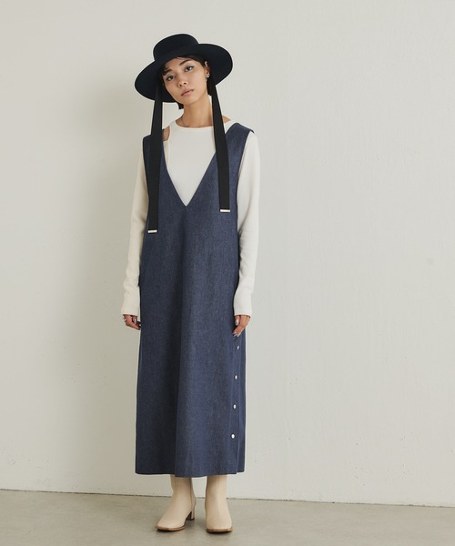 ear PAPILLONNER 「ear PAPILLONNER」 サロペットスカート FREE インディゴブルー レディース : ZOZOTOWN Yahoo!店 - 通販 - Yahoo ...