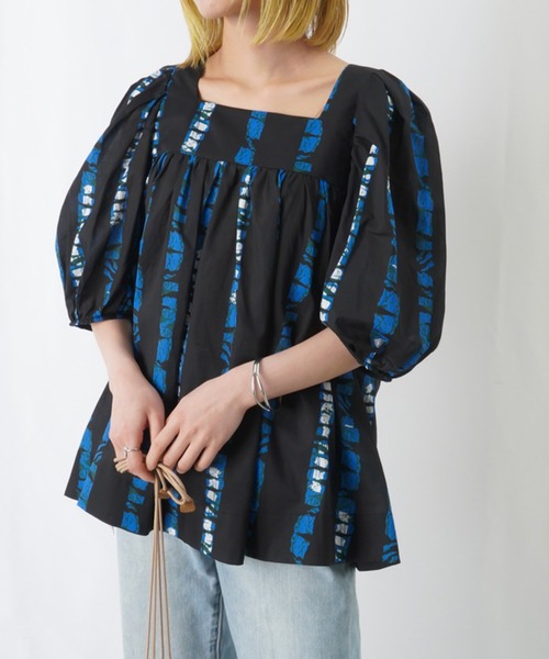 LADY LUCK LUCA 「LUCA/LADY LUCA」 半袖ブラウス FREE ブラック レディース : ZOZOTOWN Yahoo ...