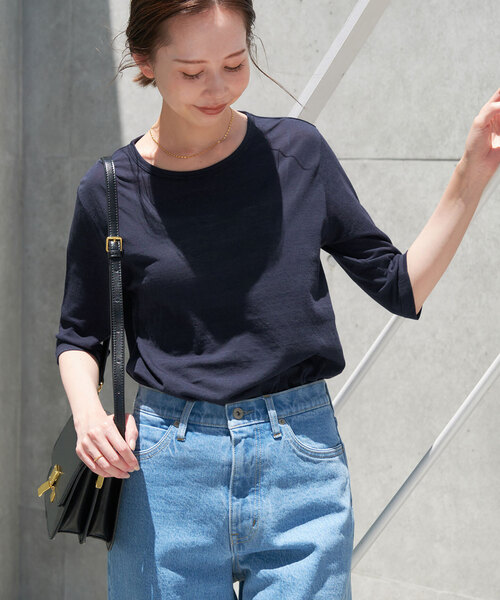 SLOBE IENA 「SLOBE IENA」 半袖Tシャツ FREE ネイビー レディース : ZOZOTOWN Yahoo!店 - 通販 - Yahoo!ショッピング