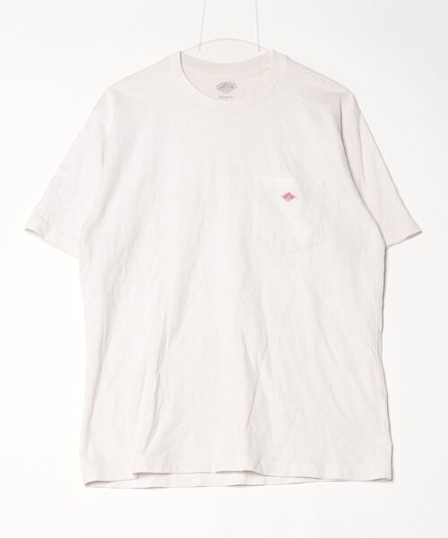 Danton（ダントン） 刺繍半袖Tシャツ - ホワイト メンズ : ZOZOTOWN Yahoo!店 - 通販 - Yahoo!ショッピング