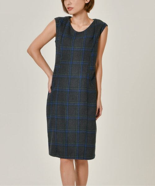 My shawty ドレス check wool dress : ZOZOTOWN Yahoo!店 - 通販 - Yahoo!ショッピング