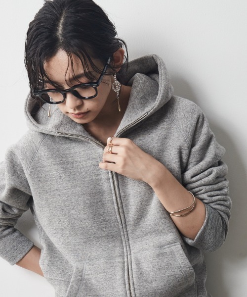 CHIC STYLE 「CHIC STYLE」 ジップアップパーカー L 杢グレー レディース : ZOZOTOWN Yahoo!店 - 通販 - Yahoo!ショッピング