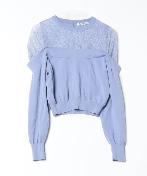 SNIDEL 「SNIDEL」 長袖ニット FREE パープル レディース : ZOZOTOWN Yahoo!店 - 通販 - Yahoo!ショッピング