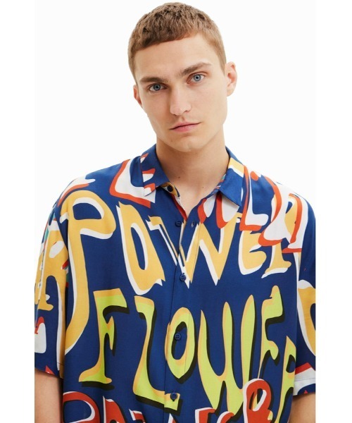 Desigual シャツ ブラウス メンズ 半袖シャツ REX : ZOZOTOWN Yahoo!店 - 通販 - Yahoo!ショッピング