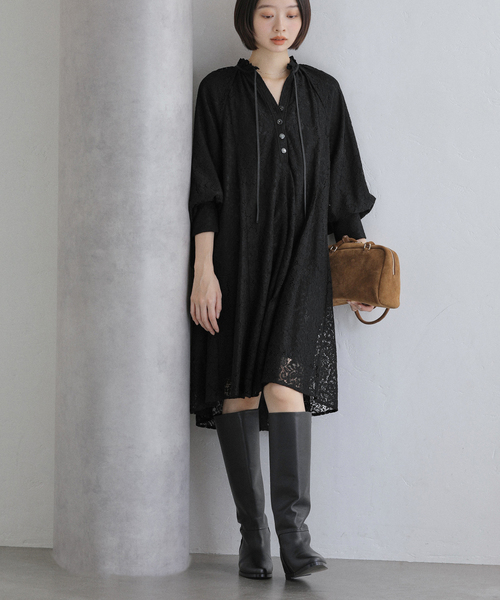 La TOTALITE（ラ トータリテ） ワンピース レースミニワンピース