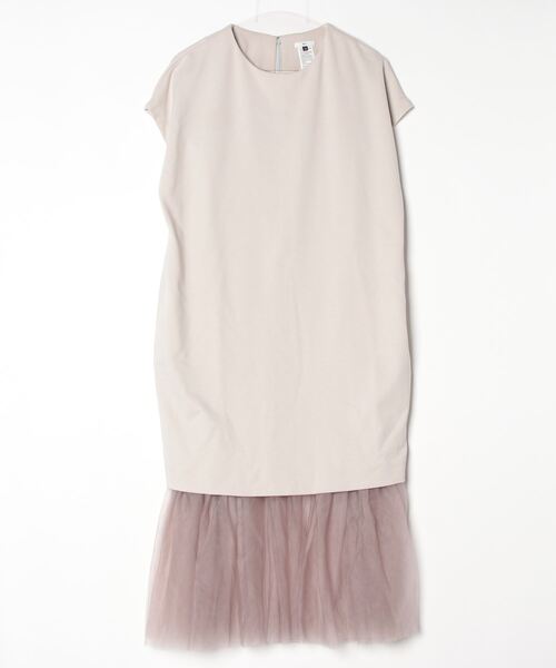 Sov. 「Sov.」 半袖ワンピース 38 ベージュ レディース : ZOZOTOWN Yahoo!店 - 通販 - Yahoo!ショッピング