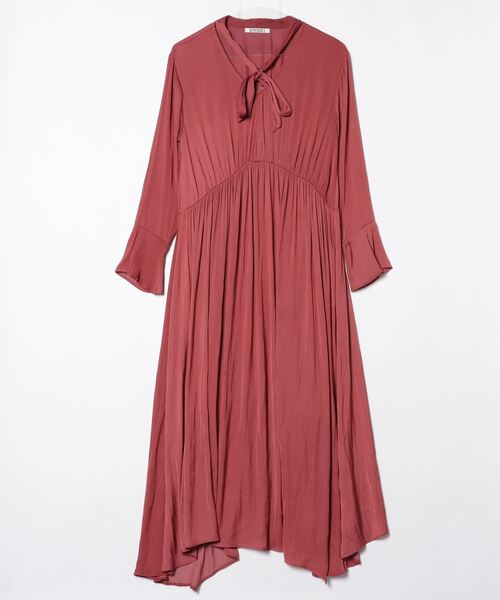 SNIDEL 「SNIDEL」 長袖ワンピース FREE レッド レディース : ZOZOTOWN Yahoo!店 - 通販 - Yahoo!ショッピング