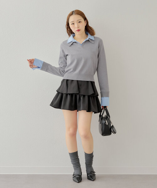 Yahoo!オークション - 「Chico」 ミニスカート MEDIUM ホワイト レディ...