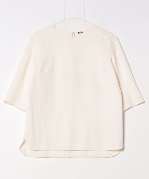 MUSE de Deuxieme Classe 「MUSE classe」 7分袖ブラウス - ホワイト レディース : ZOZOTOWN Yahoo!店 - 通販 - Yahoo!ショッピング