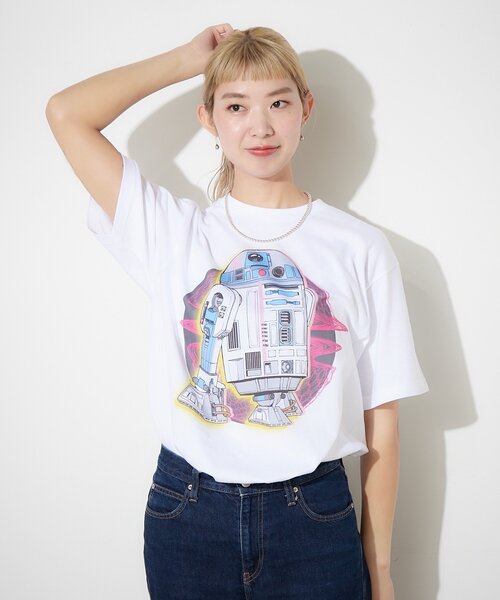 BIRTHDAY BAR tシャツ 「STAR WARS スター・ウォーズ」コットンTシャツ R2-D2 レディース : ZOZOTOWN Yahoo!店 - 通販 - Yahoo!ショッピング