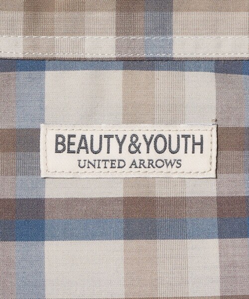 BEAUTY＆YOUTH UNITED ARROWS シャツ ファイン トラッド チェック