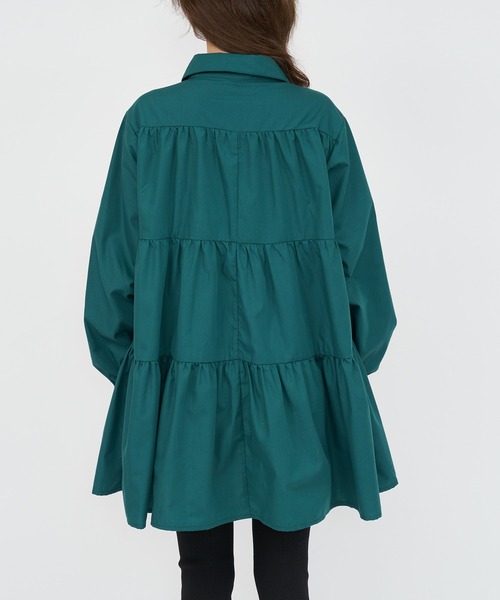 Yahoo!オークション - 「SPIRALGIRL」 シャツワンピース FREE ホワイト...