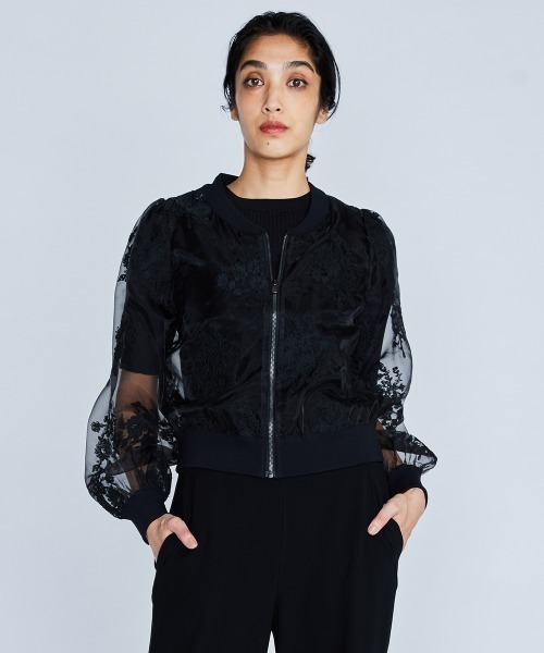 Sov. 「Sov.」 ジップアップブルゾン 38 ブラック レディース : ZOZOTOWN Yahoo!店 - 通販 - Yahoo!ショッピング