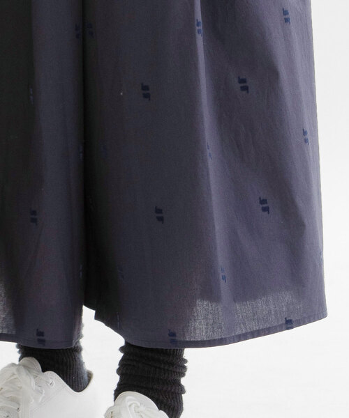 nop de nod（ノップドゥノッド） スカート フロッキースワンブロード