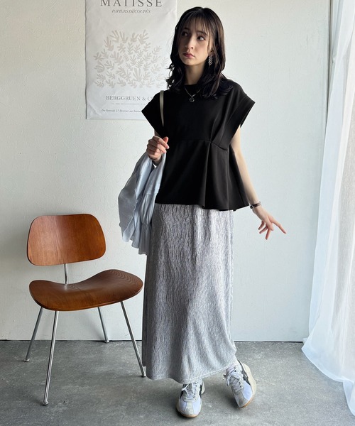 classicalelf tシャツ 大人のこなれ感、前後2wayウエストタックカットソー レディース : ZOZOTOWN Yahoo!店 - 通販 - Yahoo!ショッピング