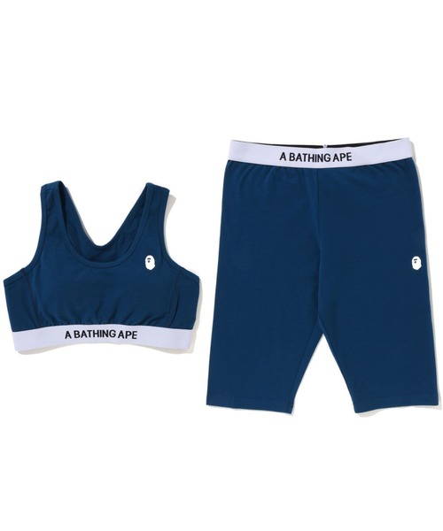 A BATHING APE（アベイシングエイプ） タンクトップ ノースリーブ A BATHING APE SPORT BRA BIKER ...