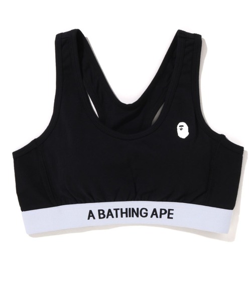 A BATHING APE（アベイシングエイプ） タンクトップ ノースリーブ A BATHING APE SPORT BRA BIKER ...