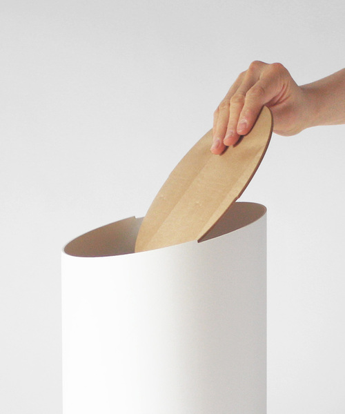 journal standard Furniture ゴミ箱 ダストボックス 「MOHEIM/モヘイム」 SWING BIN S スイングビン 蓋つき 木目 蓋 : ZOZOTOWN ...