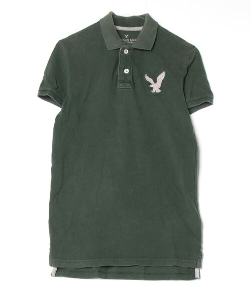 American Eagle 「American Eagle」 刺繍半袖ポロシャツ X-SMALL グリーン メンズ : ZOZOTOWN Yahoo!店 - 通販 - Yahoo!ショッピング