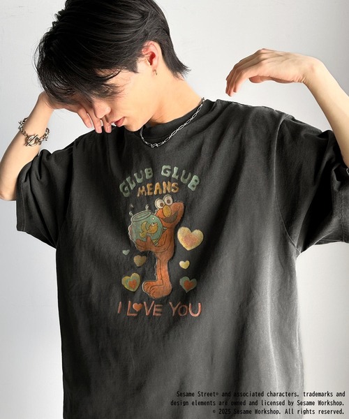 classicalelf tシャツ 大人カジュアルにハマる。綿100％セサミキャラピグメント加工ビッグTシャツ メンズ レディース : ZOZOTOWN Yahoo!店 - 通販 ...