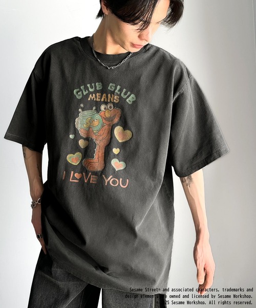 classicalelf tシャツ 大人カジュアルにハマる。綿100％セサミキャラピグメント加工ビッグTシャツ メンズ レディース : ZOZOTOWN Yahoo!店 - 通販 ...