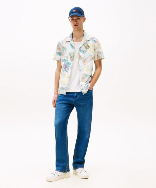 TOMMY JEANS（トミー・ジーンズ） シャツ オールオーバープリント
