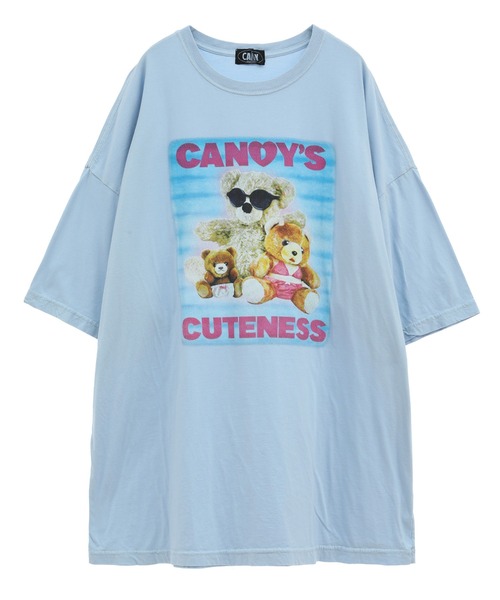 Candy Stripper 「Candy Stripper」 Tシャツワンピース 2 ライトブルー レディース : ZOZOTOWN Yahoo!店 - 通販 - Yahoo!ショッピング