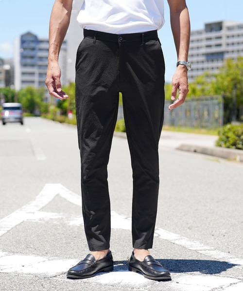 roshell パンツ シアサッカースリムテーパードパンツ メンズ : ZOZOTOWN Yahoo!店 - 通販 - Yahoo!ショッピング