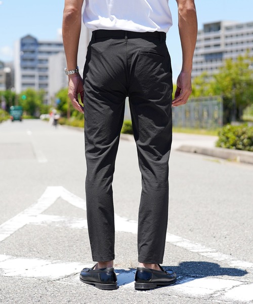 パンツ シアサッカースリムテーパードパンツ メンズ : 79142718 : ZOZOTOWN Yahoo!店 - 通販 - Yahoo!ショッピング