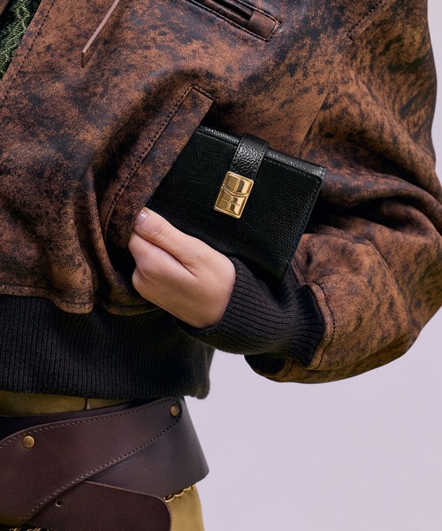 CHARLES ＆ KEITH（チャールズ&キース） 財布 Acelynn エイスリン ベルトスモールウォレット レディース ...