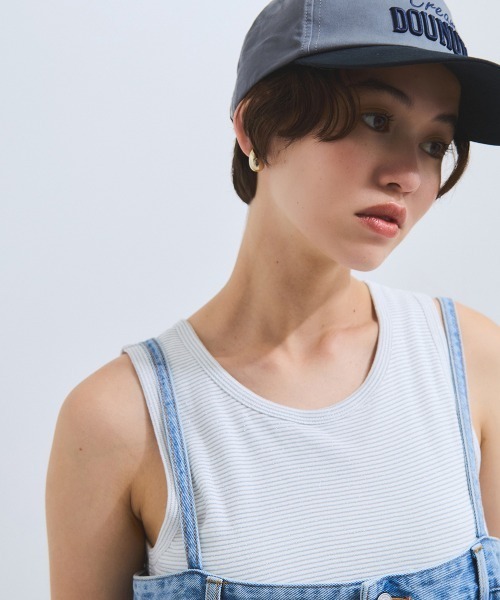 VICKY タンクトップ ノースリーブ カップ付きラメボーダータンクトップ「手洗い可能」 レディース : ZOZOTOWN Yahoo!店 - 通販 - Yahoo!ショッピング