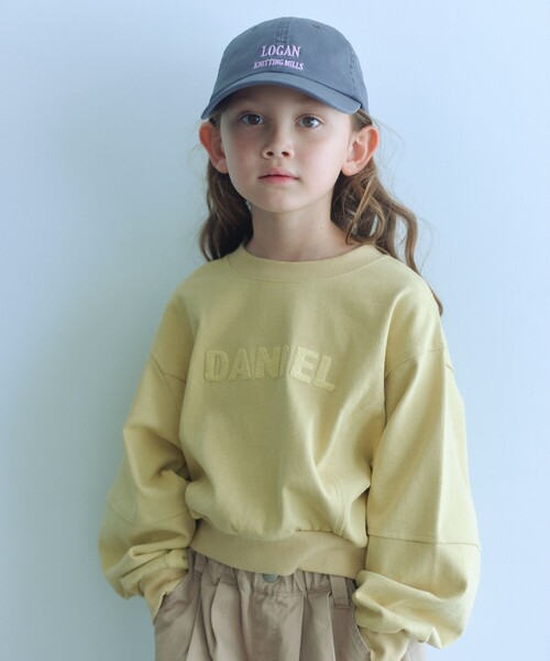 LOGAN knitting mills tシャツ 「別注」「LOGAN mills」スウェットライク プルオーバー / キッズ 120cm-160cm 子供服 女 : ZOZOTOWN ...
