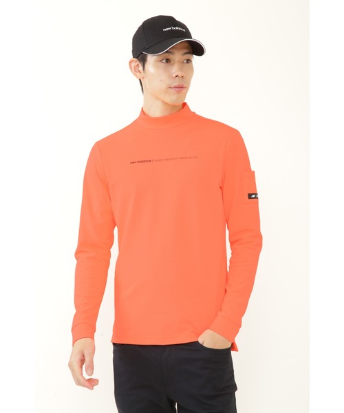 New Balance Golf tシャツ 「new balance golf」FIELDSENSOR 長袖 モックネック プルオーバー (MENS METRO) メンズ : ZOZOTOWN ...