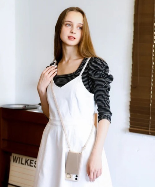 スマホケース ensemble/アンサンブル/PORTE・バイカラー/ストラップ付きiPhone Case「iPhone14・14Pro・15・15P : ZOZOTOWN Yahoo!店 ...