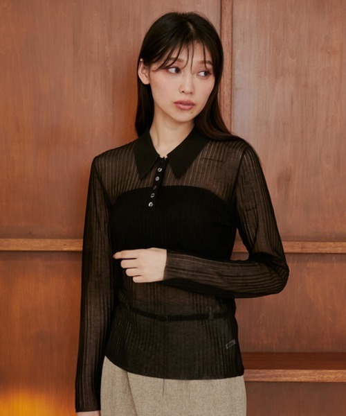 SNIDEL 「SNIDEL」 長袖ニット FREE ブラック レディース : ZOZOTOWN Yahoo!店 - 通販 - Yahoo!ショッピング