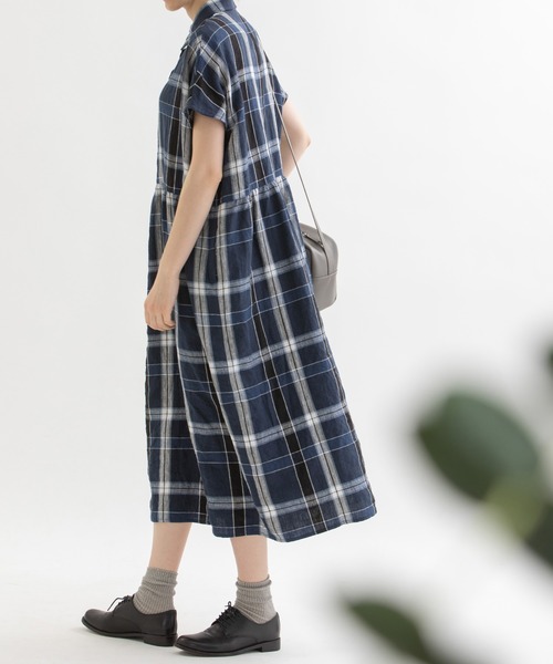 Yahoo!オークション - 「nop de nod」 シャツワンピース 3 レッド レデ...