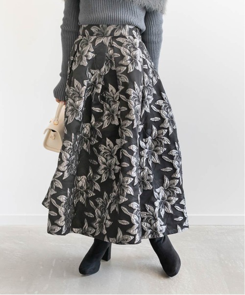 Yahoo!オークション - 「RANDA」 フレアスカート 0 グレー レディース