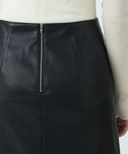 MACPHEE スカート レザーライクミニスカート : ZOZOTOWN Yahoo!店 - 通販 - Yahoo!ショッピング
