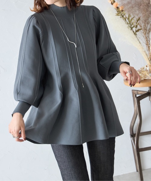 each alchemist 「each」 「Deux Amour」長袖ニット FREE グレー レディース : ZOZOTOWN Yahoo!店 - 通販 - Yahoo!ショッピング