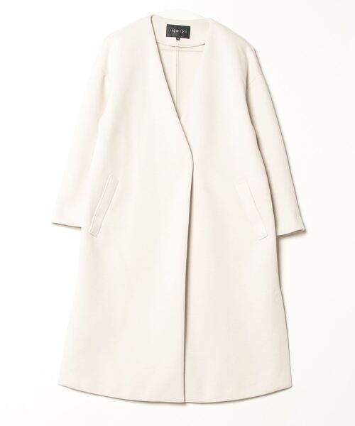 INDIVI 「INDIVI」 コート 38 アイボリー レディース : ZOZOTOWN Yahoo!店 - 通販 - Yahoo!ショッピング